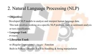 presentation on the topic of data science | PPTX | Programming Languages | Computing