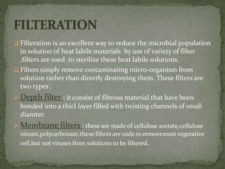 sterilization | PPTX