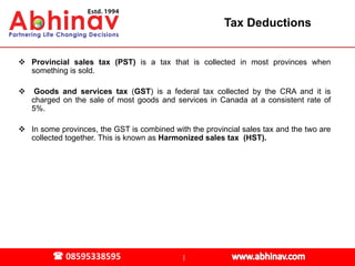 Taxation System in Canada | PDF