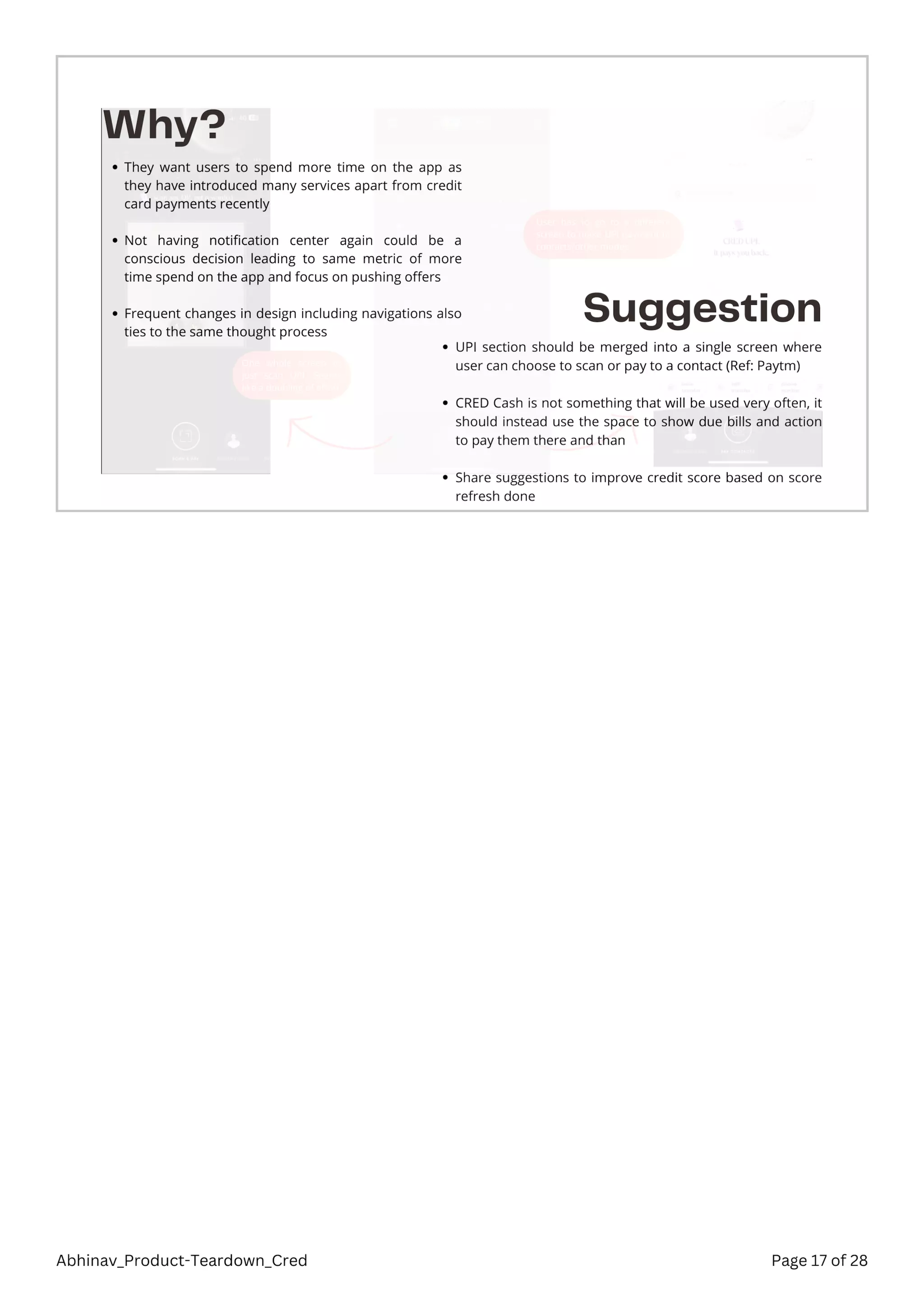 Unravelling Cred: A Product Teardown Analysis | PDF