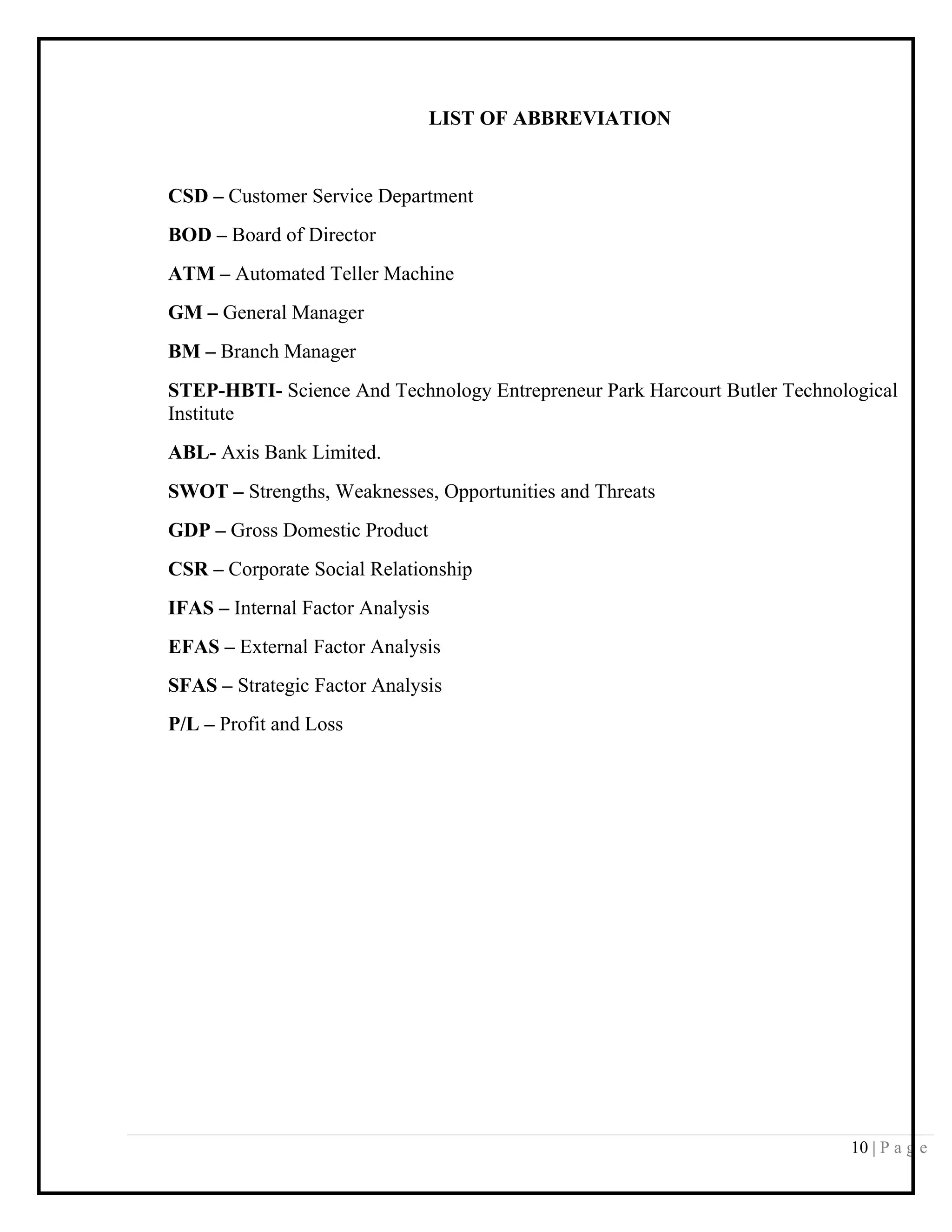 Abhinav singh axis bank summer internship customer service department ...