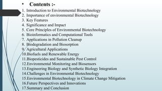 Environment biotechnology in plant tissue culture.pptx