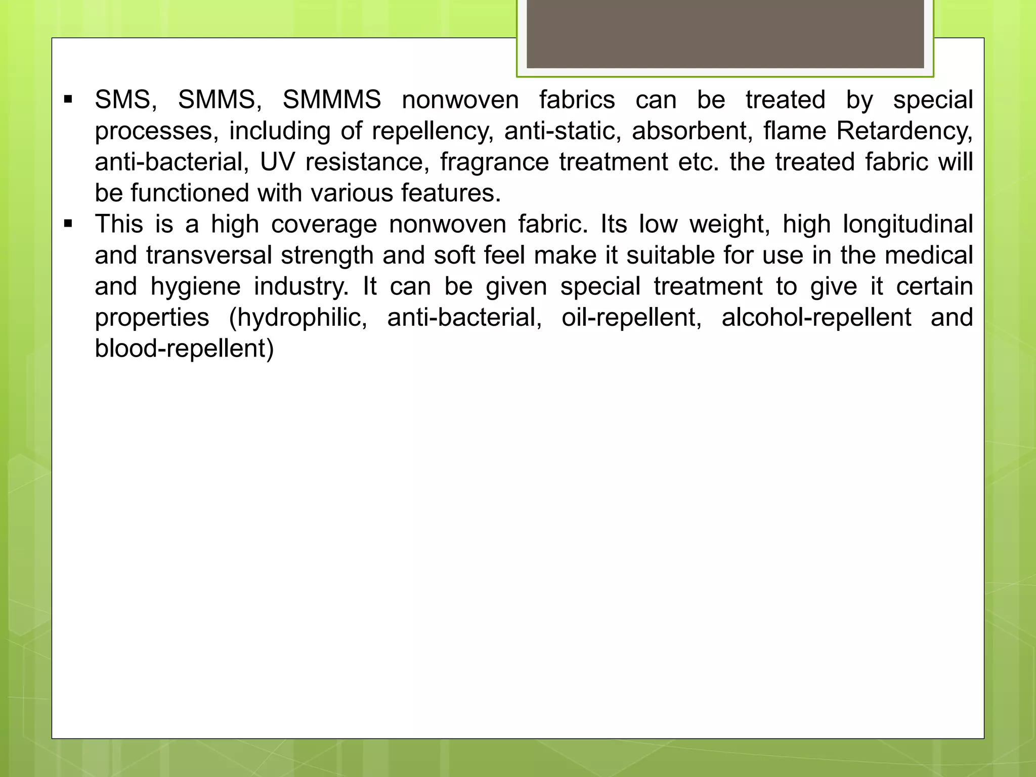 Abhi rana)5. wet laid nonwovens | PPTX