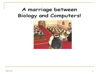 Bioinformatics-General_Intro | PPT | Databases | Computer Software and Applications