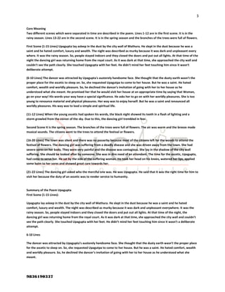 Abhisar by Rabindranath Tagore Notes for Better Learning | PDF