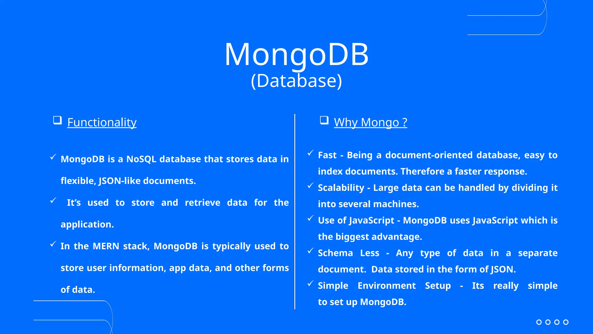 Seminar report based on Mern stack web technology | PPTX