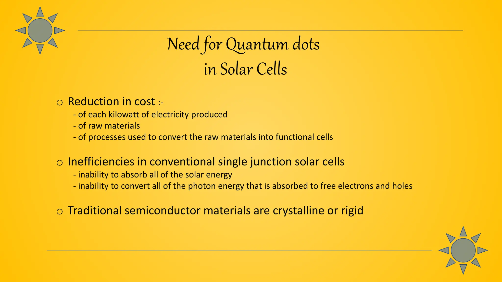 Presentation about 'Quantum Dot solar cell.pptx