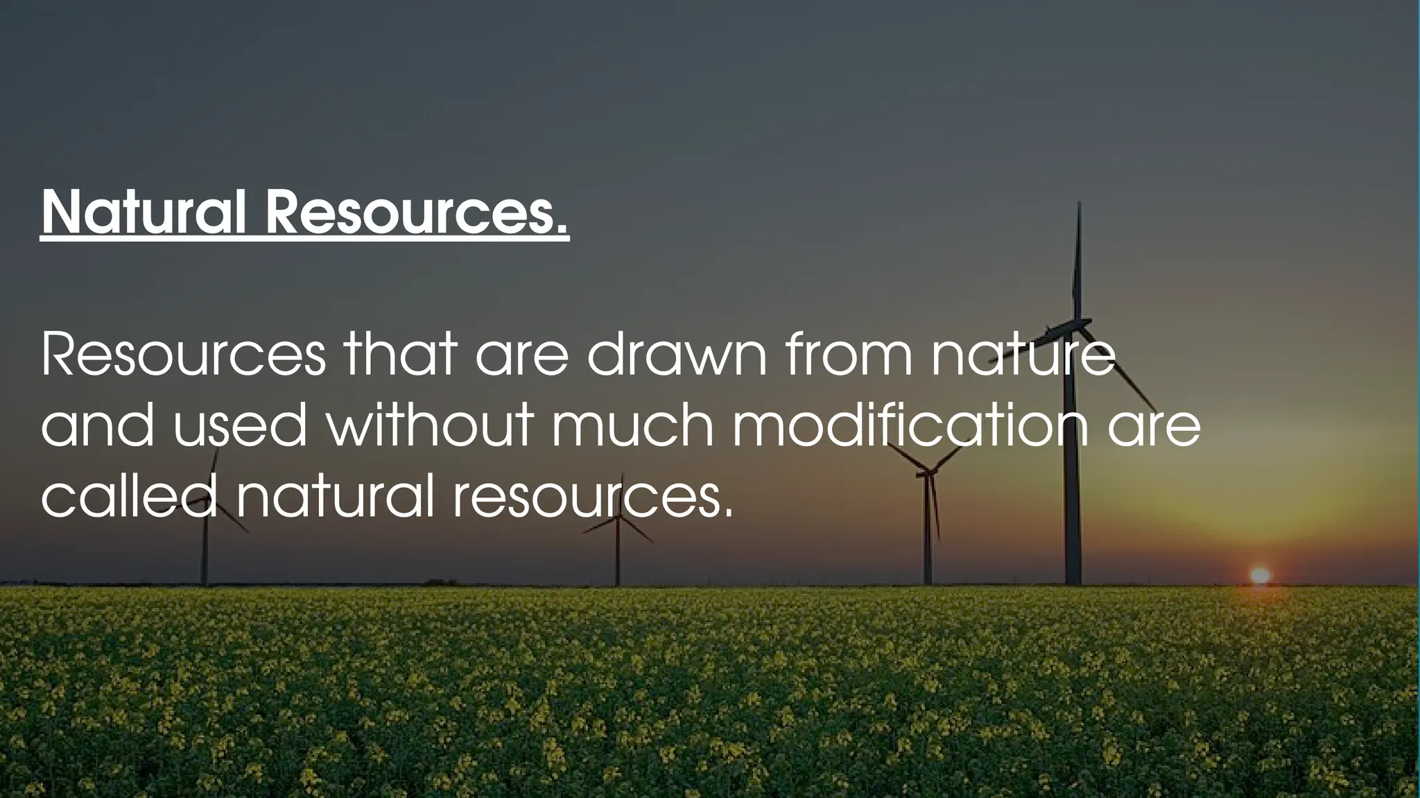 Class 7 Geography chapter NATURAL RESOURCES | PDF