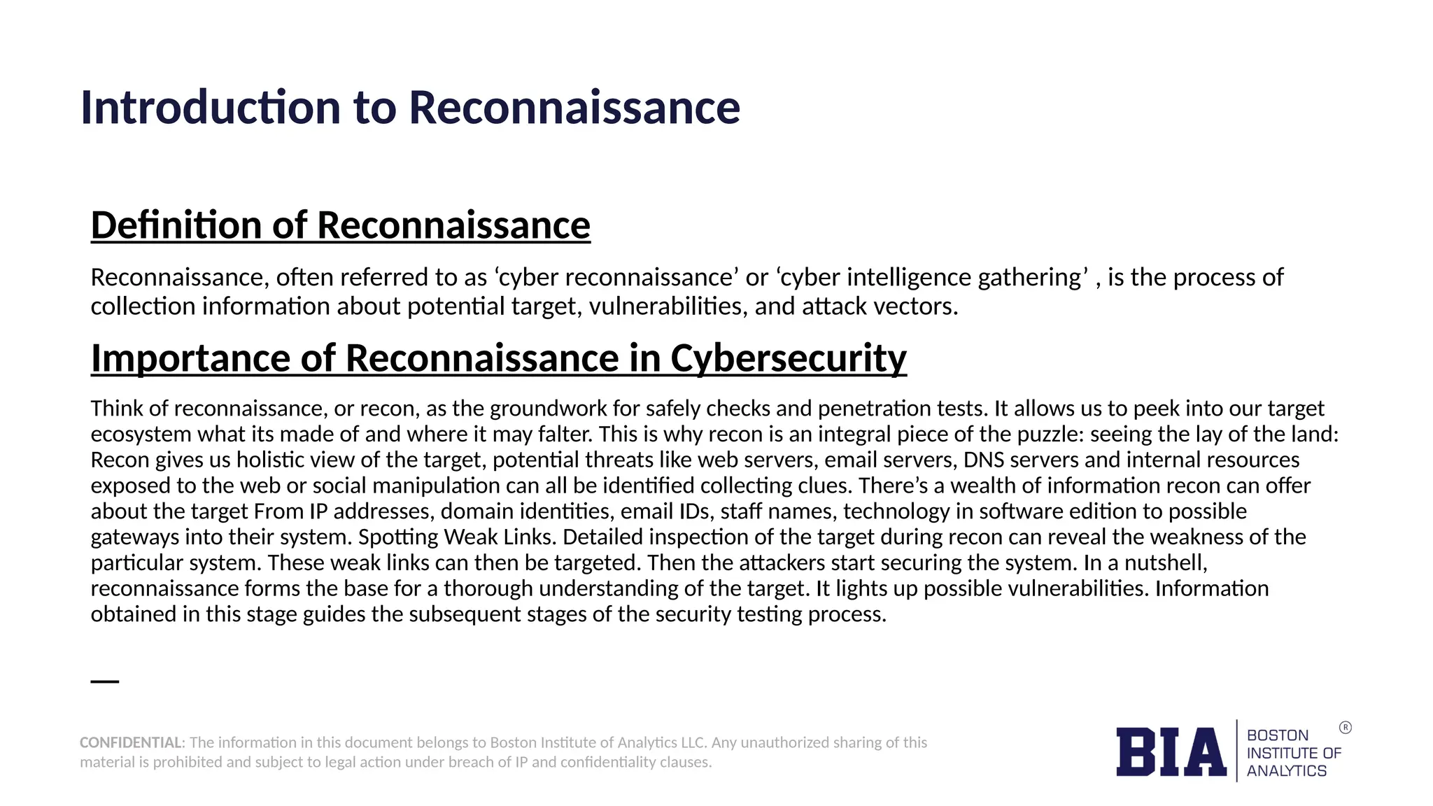 Tools and Methods of Reconnaissance in Cybersecurity: A Comprehensive ...