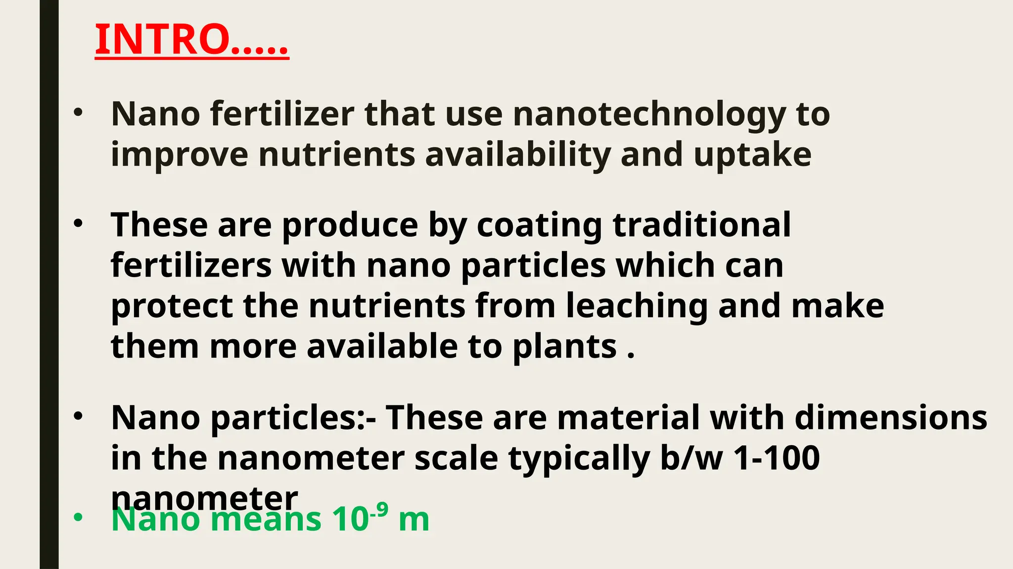 Nano fertilizer and method with all nano fertilizer example | PPTX