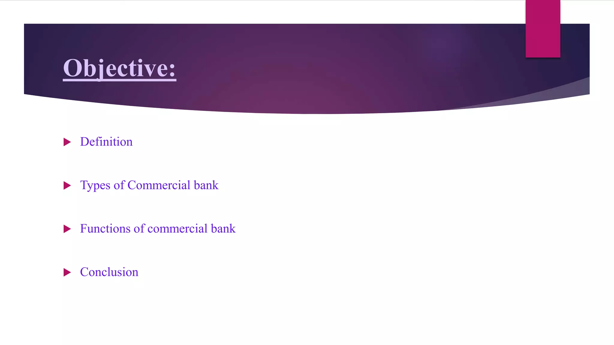 commercial bank and its functions. | PPTX