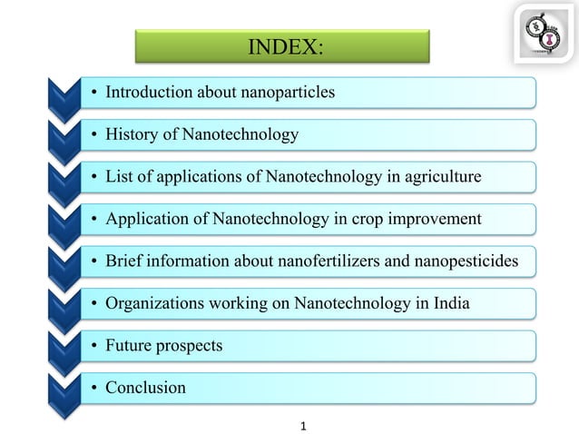 Nanotechnology for crop improvement | PDF