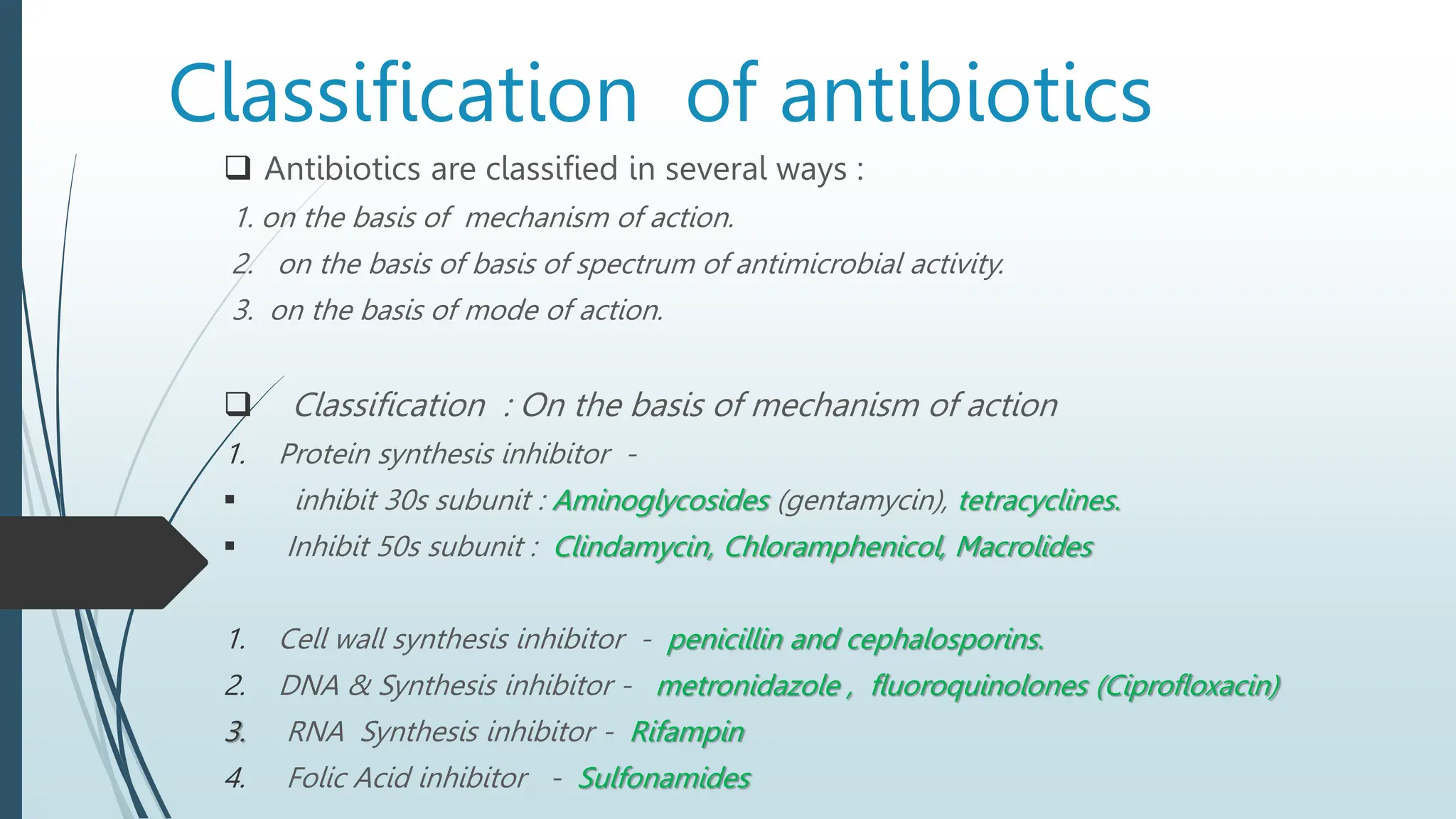 ABHISHEK ANTIBIOTICS PPT MICROBIOLOGY // USES OF ANTIOBIOTICS TYPES OF ...
