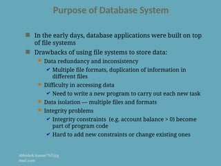 Abhishek_DBMS-ch1_Database_management.ppsx