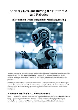 Abhishek Desikan- Driving the Future of AI and Robotics.pdf