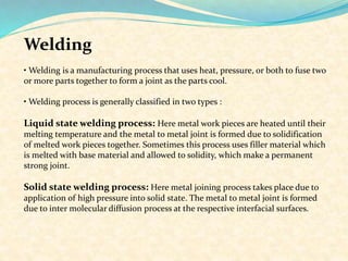 Presentation on expolisive welding and safety measures | PPT