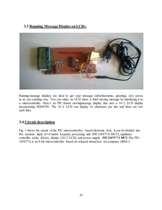 moving message display of lcd | DOCX