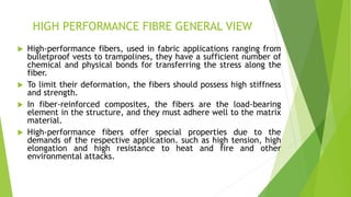 high performance fibre, hpf, | PPTX