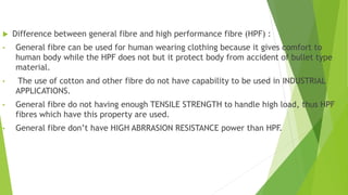 high performance fibre, hpf, | PPTX
