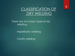 Abhishek jain underwater welding | PPTX