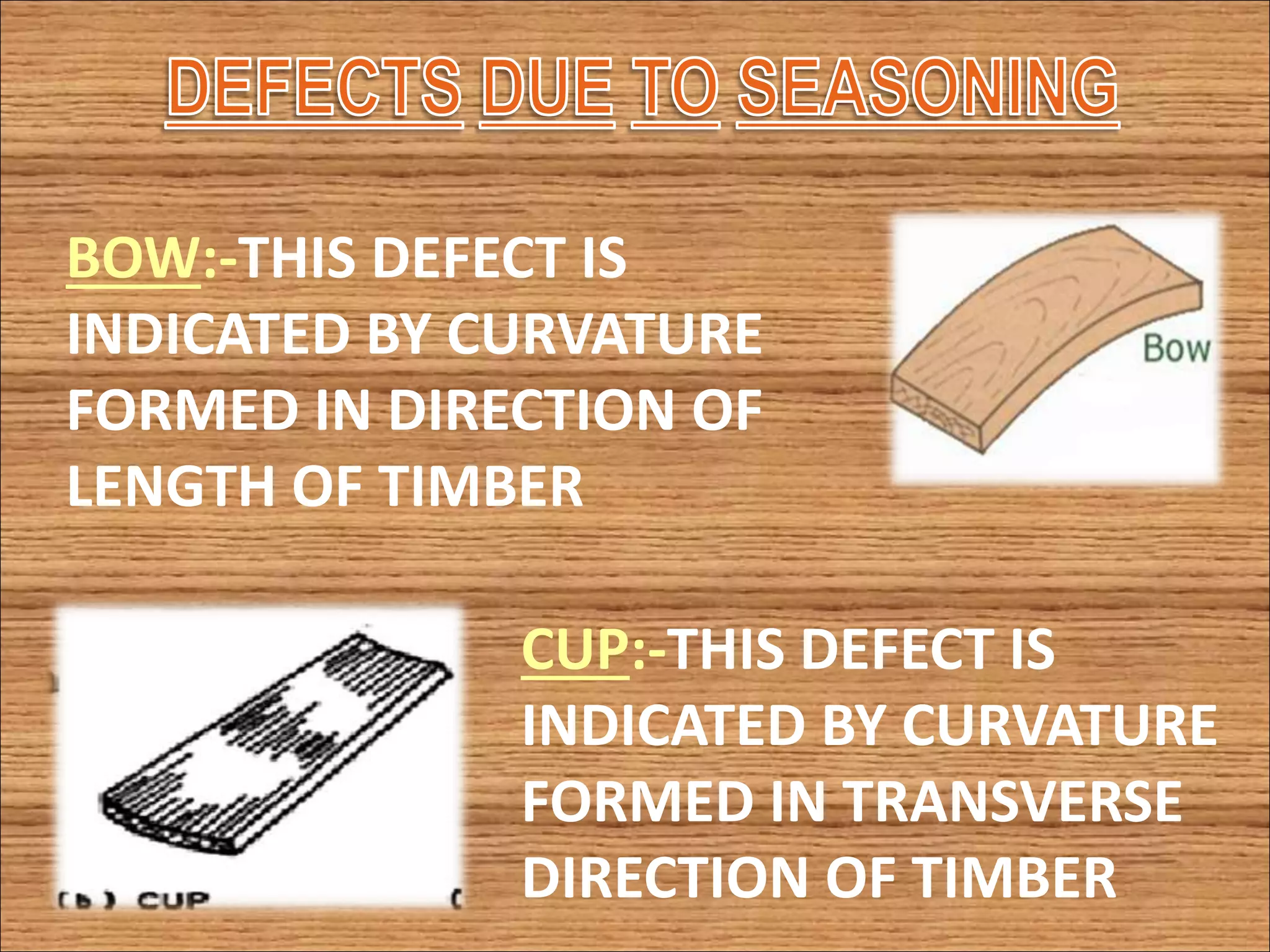defects in timber by abhishek kumar jatav | PPTX