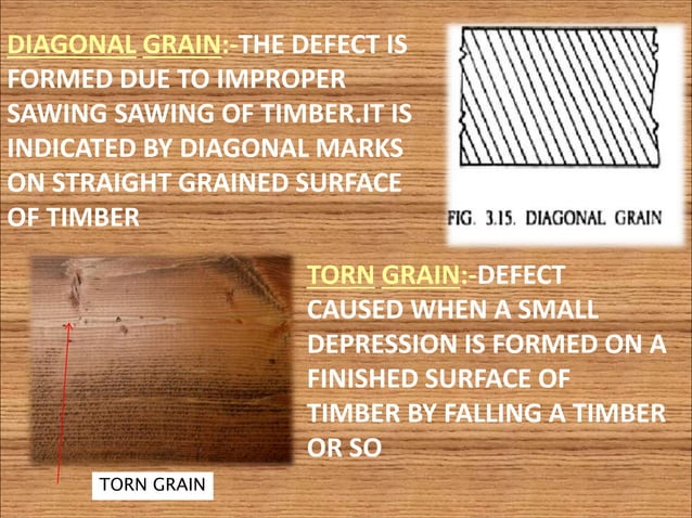 defects in timber by abhishek kumar jatav | PPTX