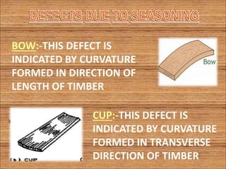 defects in timber by abhishek kumar jatav | PPTX