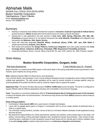 AbhishekMalik_CV_01Mar19 | PDF