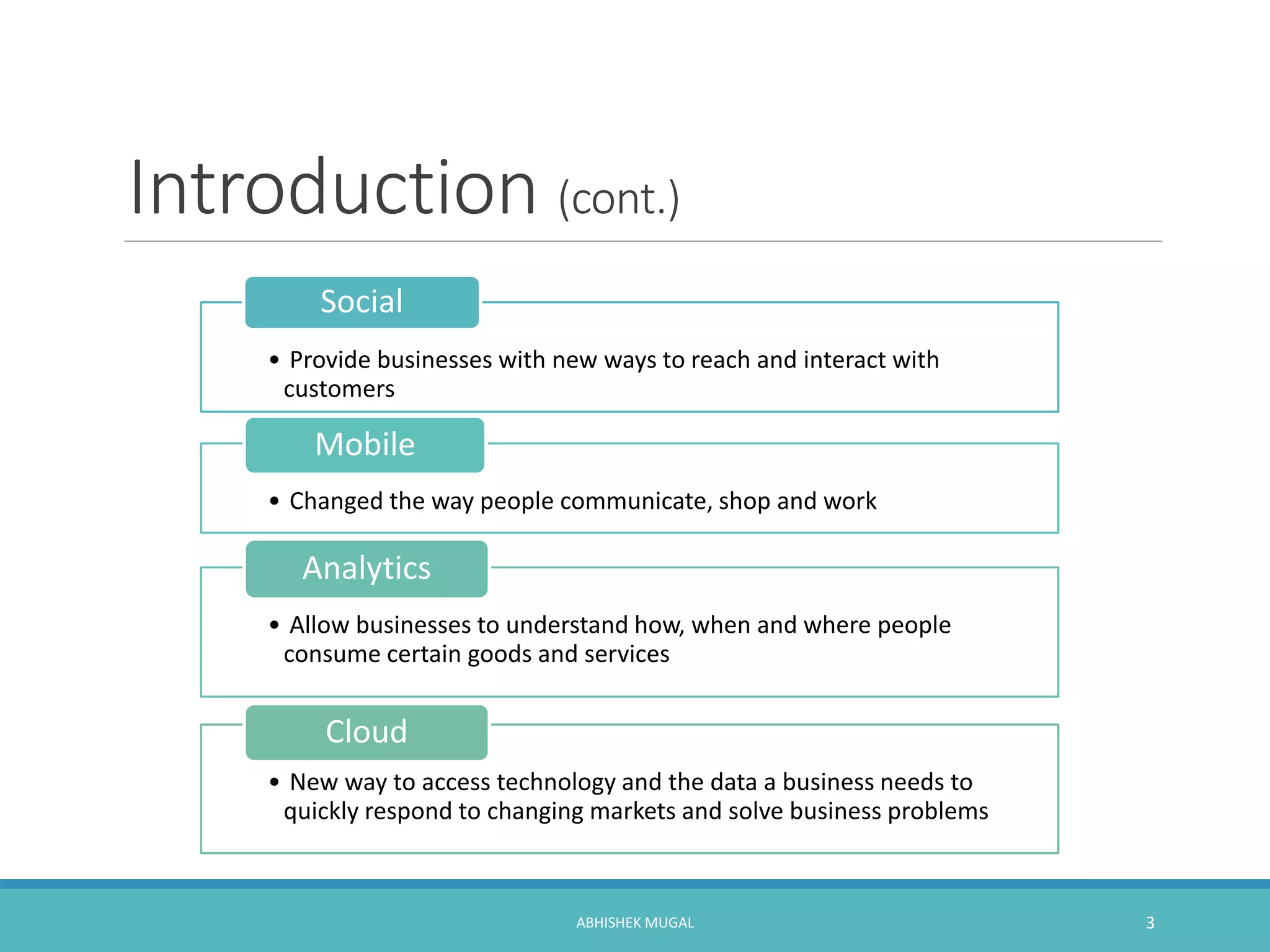 SMAC | PPTX | Cloud Computing | Internet