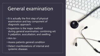general and oral examination | PPTX