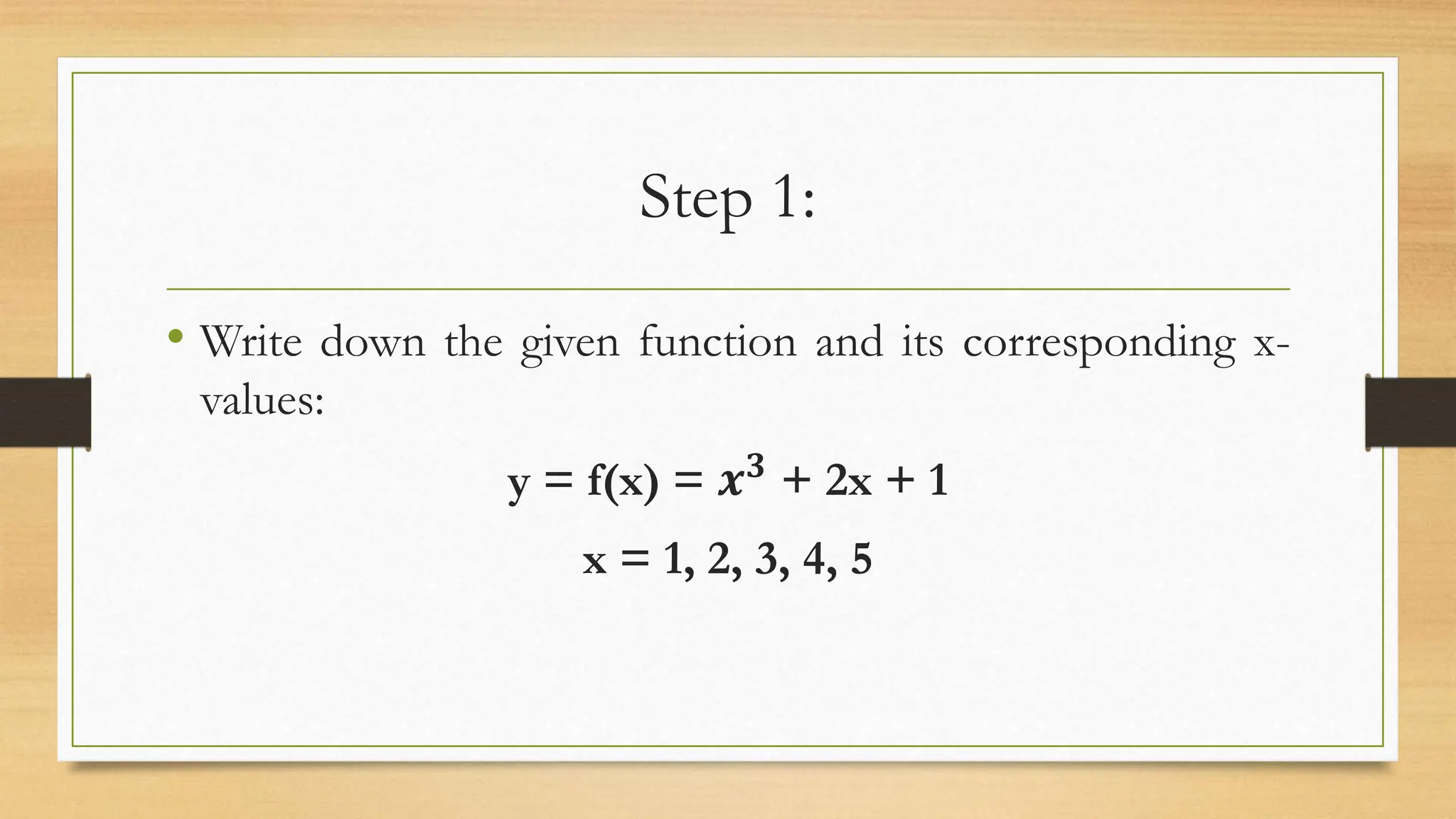 Forward difference table- A maths calculus tool.pptx