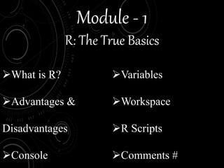 R Programming | PPT