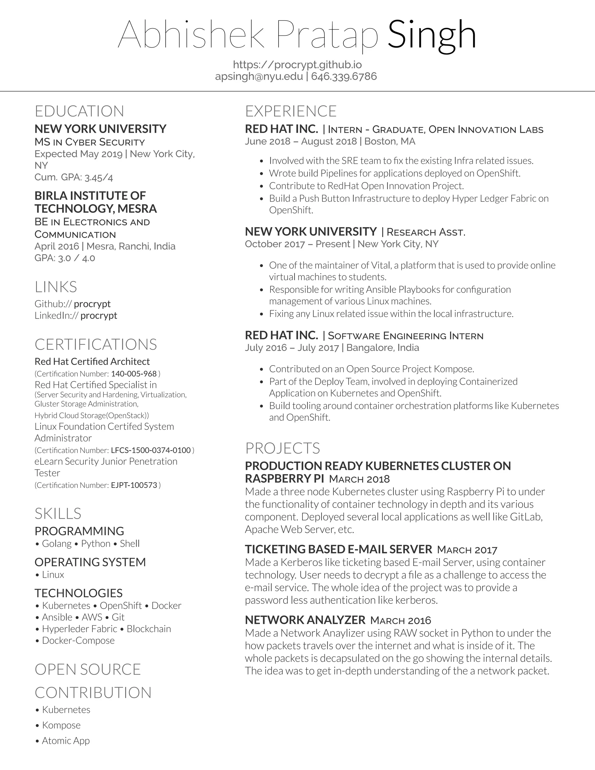 Abhishek resume | PDF