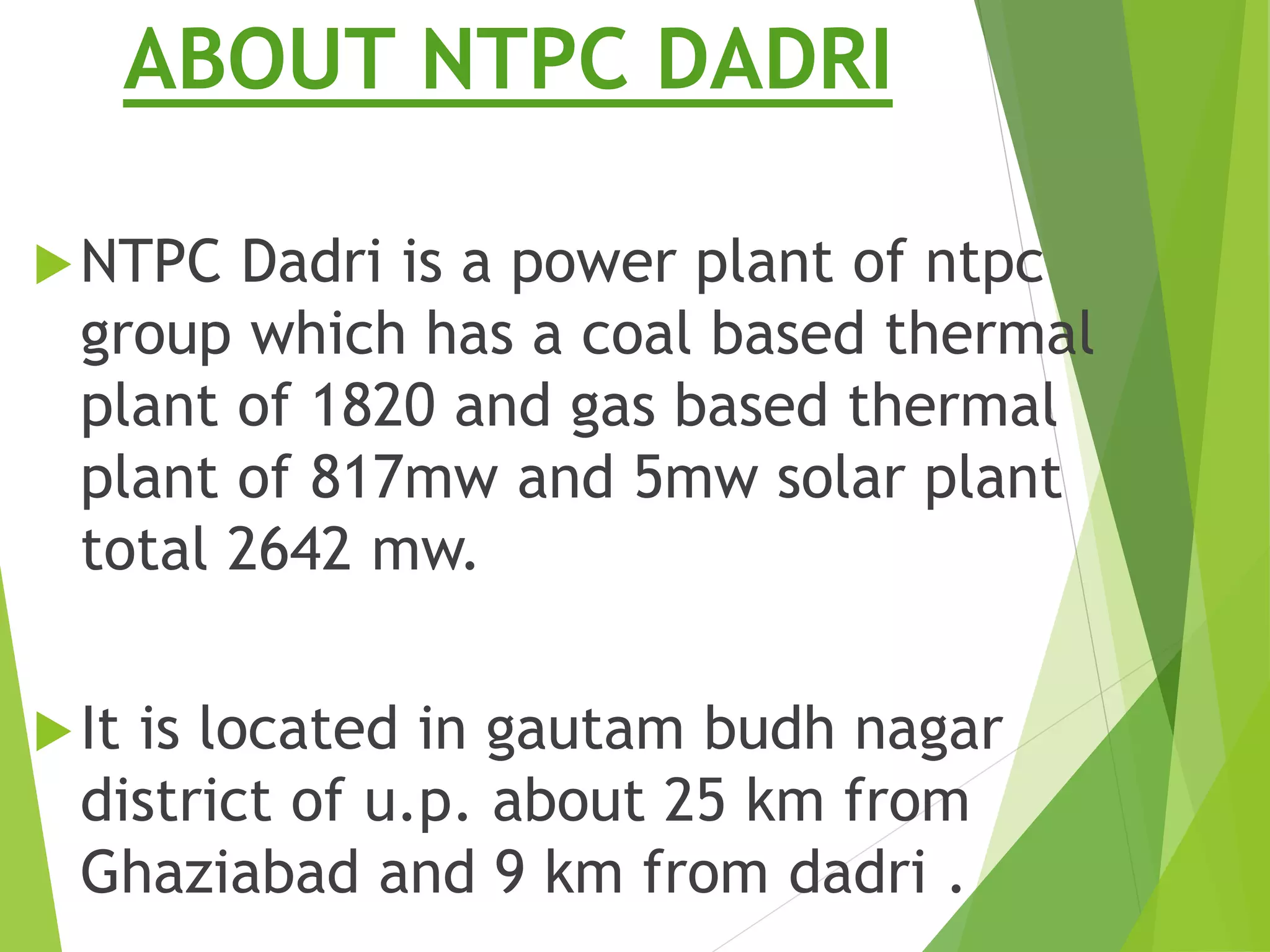 NTPC ASH HANDELING | PPTX