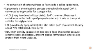 ABHISHEK S1 FA LIPIDS food analysis m.pharm | PPTX