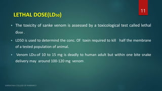 ABHISHEK S2 APA ANTI- VENOM advanced pharmaceutical analysis | PPTX