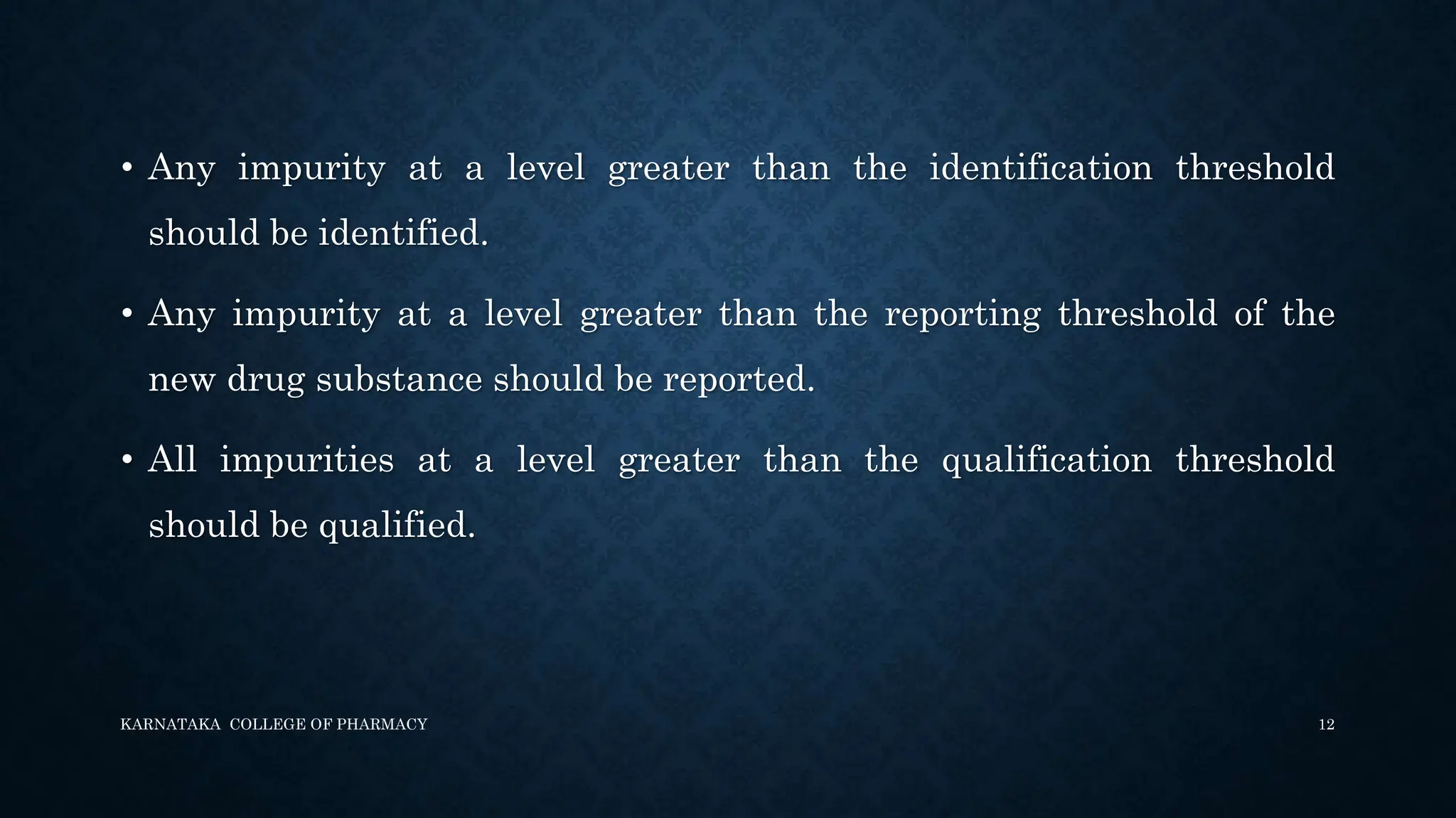 ABHISHEK S4 APA IMPURITIES advanced pharmaceutical analysis | PPTX