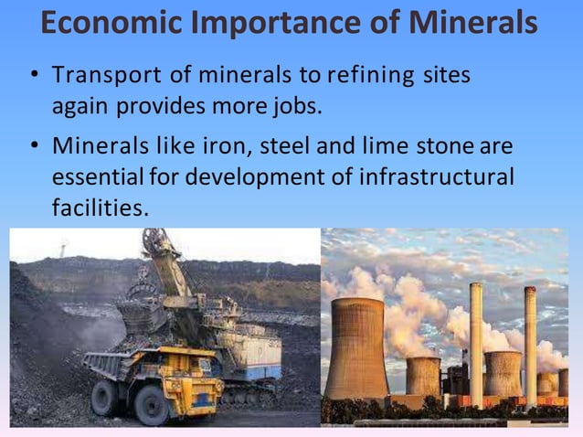 Importance of Minerals in everyday life.pptx | Commodities | Economy