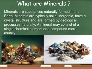 Importance of Minerals in everyday life.pptx