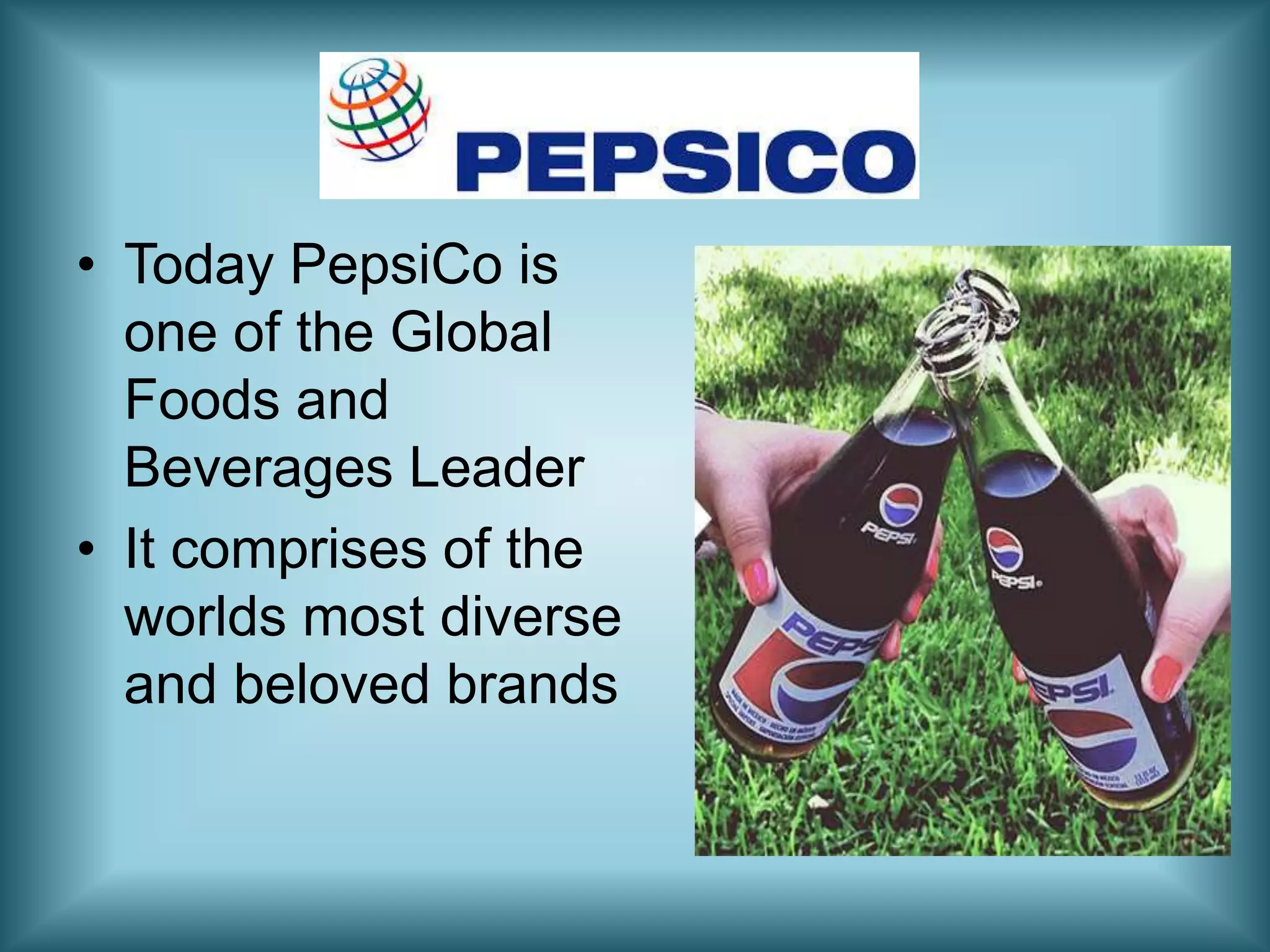 Product Line and Depth of Pepsico | PPTX