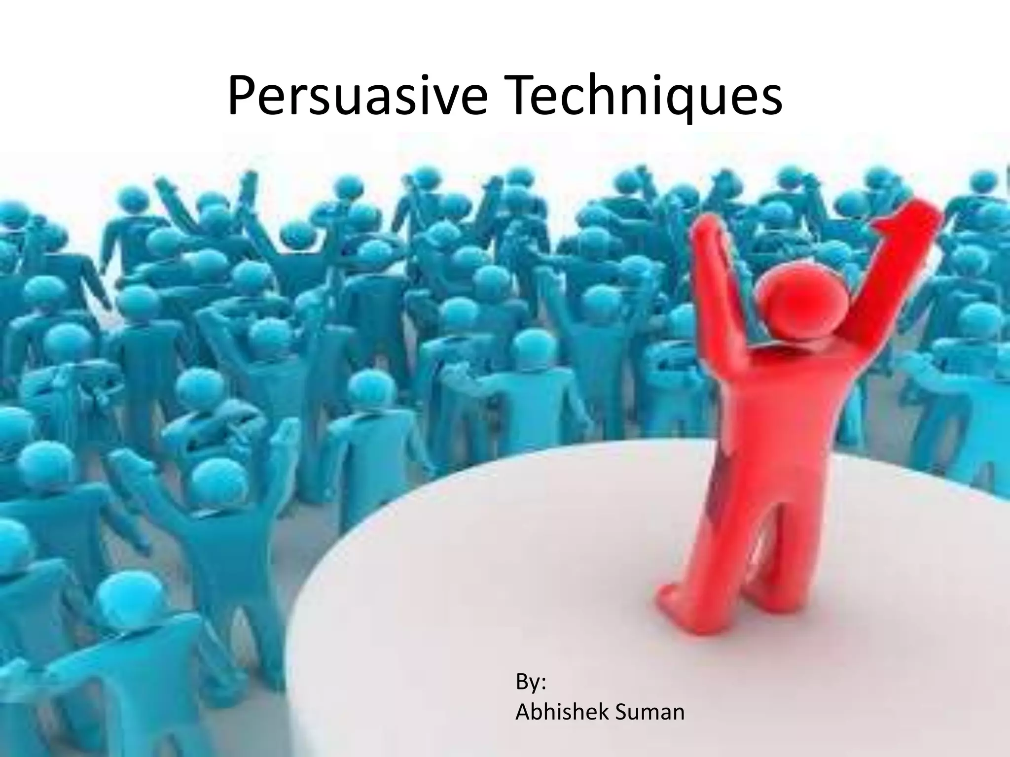 Abhishek suman ethos, pathos & logos ppt | PPT