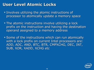 Speed Up Synchronization Locks: How and Why? | PPT | Operating Systems ...