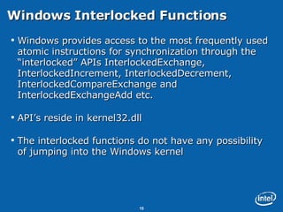 Speed Up Synchronization Locks: How and Why? | PPT | Operating Systems | Computer Software and ...