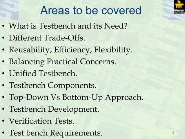 Test Bench Development | PPSX