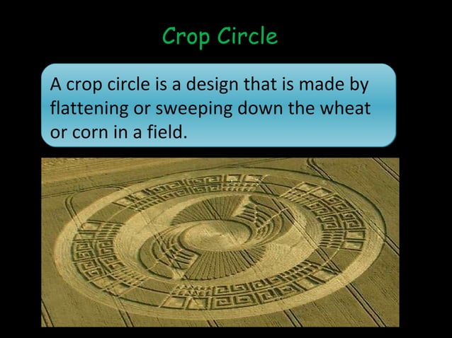 Crop Circle presentation | PPT