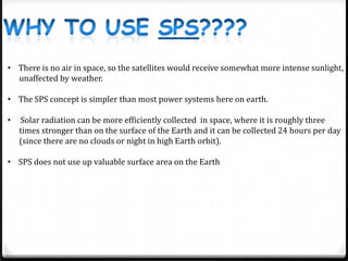 wireless power transmission via solar power satellite | PPTX