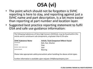 Substance reporting | PPT