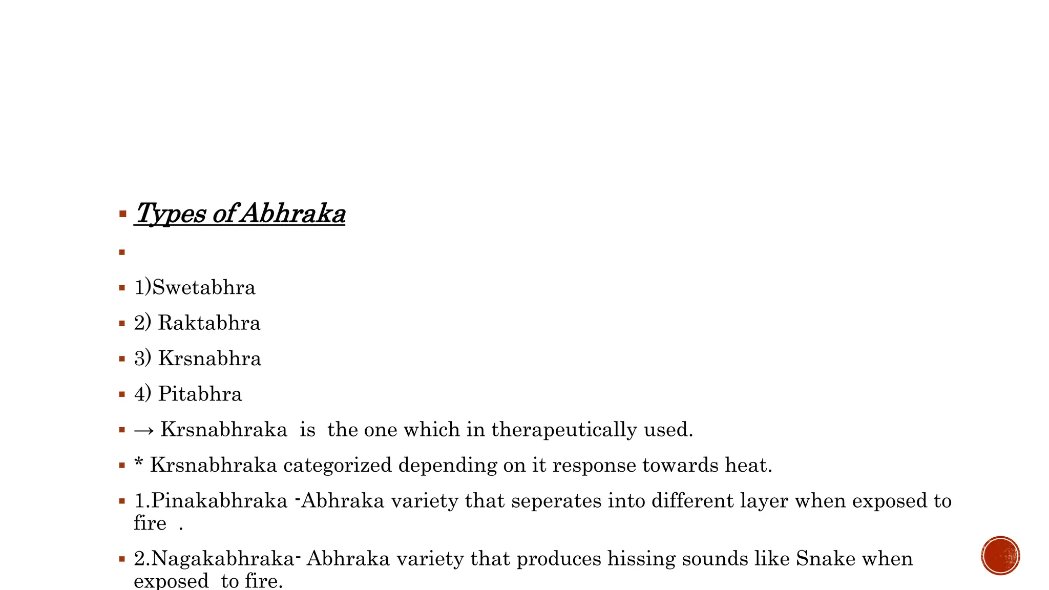 Abhraka introduction, production, dosages, etc | PPTX