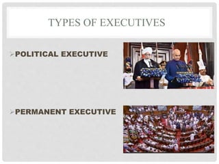 LEGISLATURE AND POLITICAL EXECUTIVE | PPTX