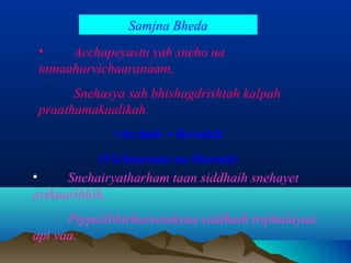 Abhyantara snehapana dr.anjaneya murthy | PPT